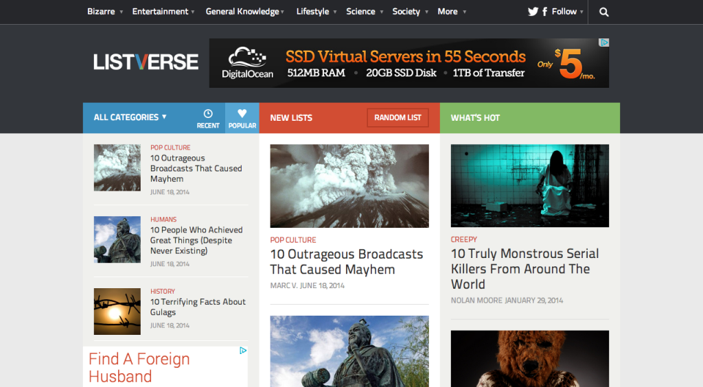 Top 10 websites talking about TOP10 topic - All Best Top 10 Lists and ...