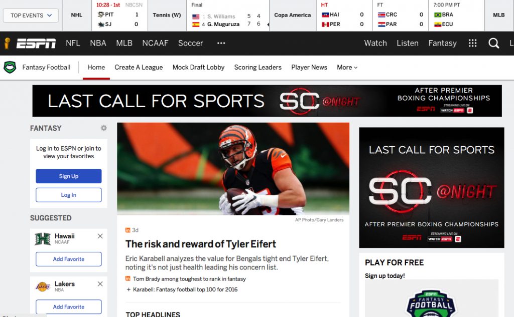 Top 10 Best NFL Fantasy Football Rankings Websites - All Best Top 10 ...